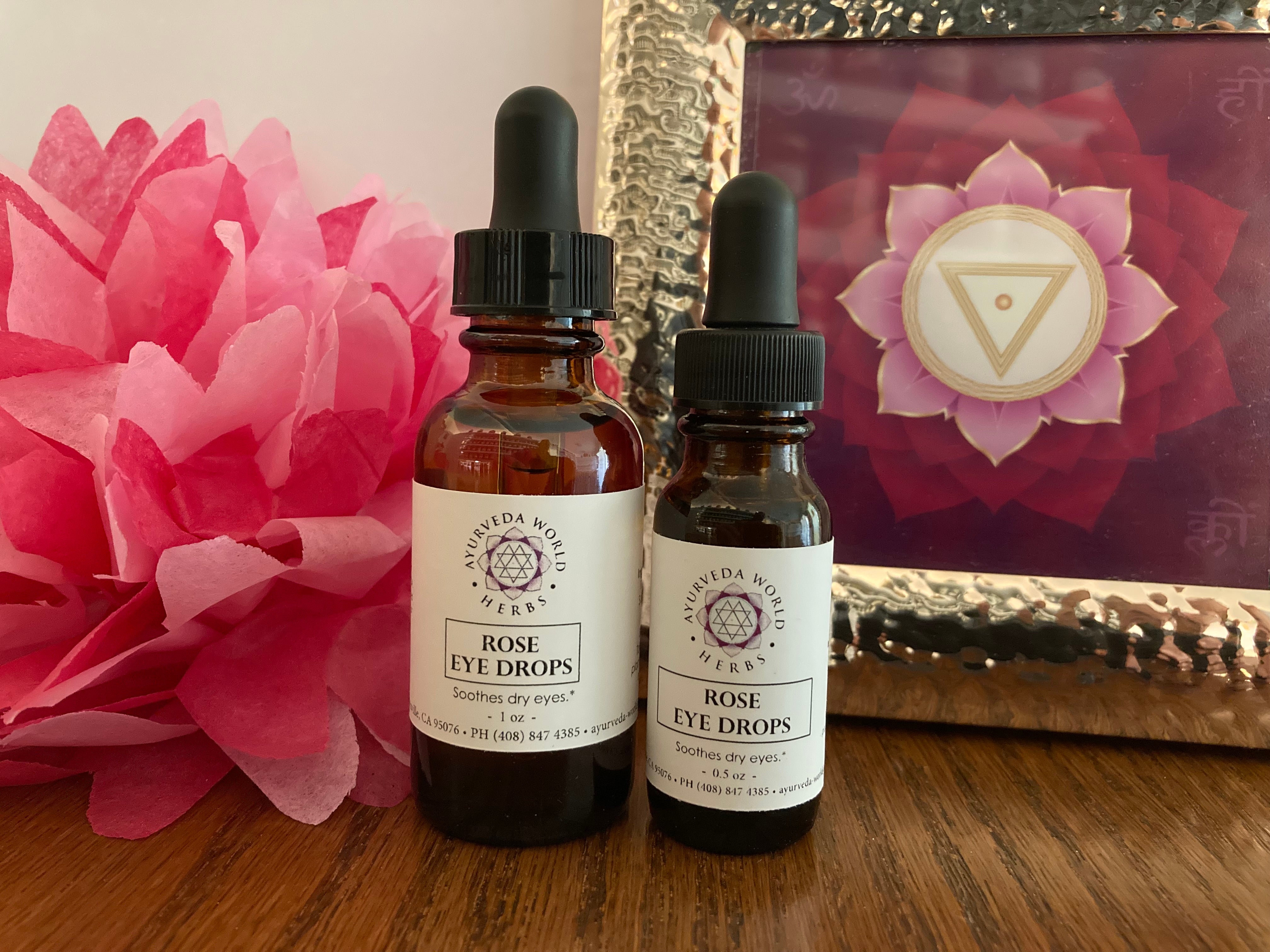 Rose Eye Drops | Ayurveda World Herbs